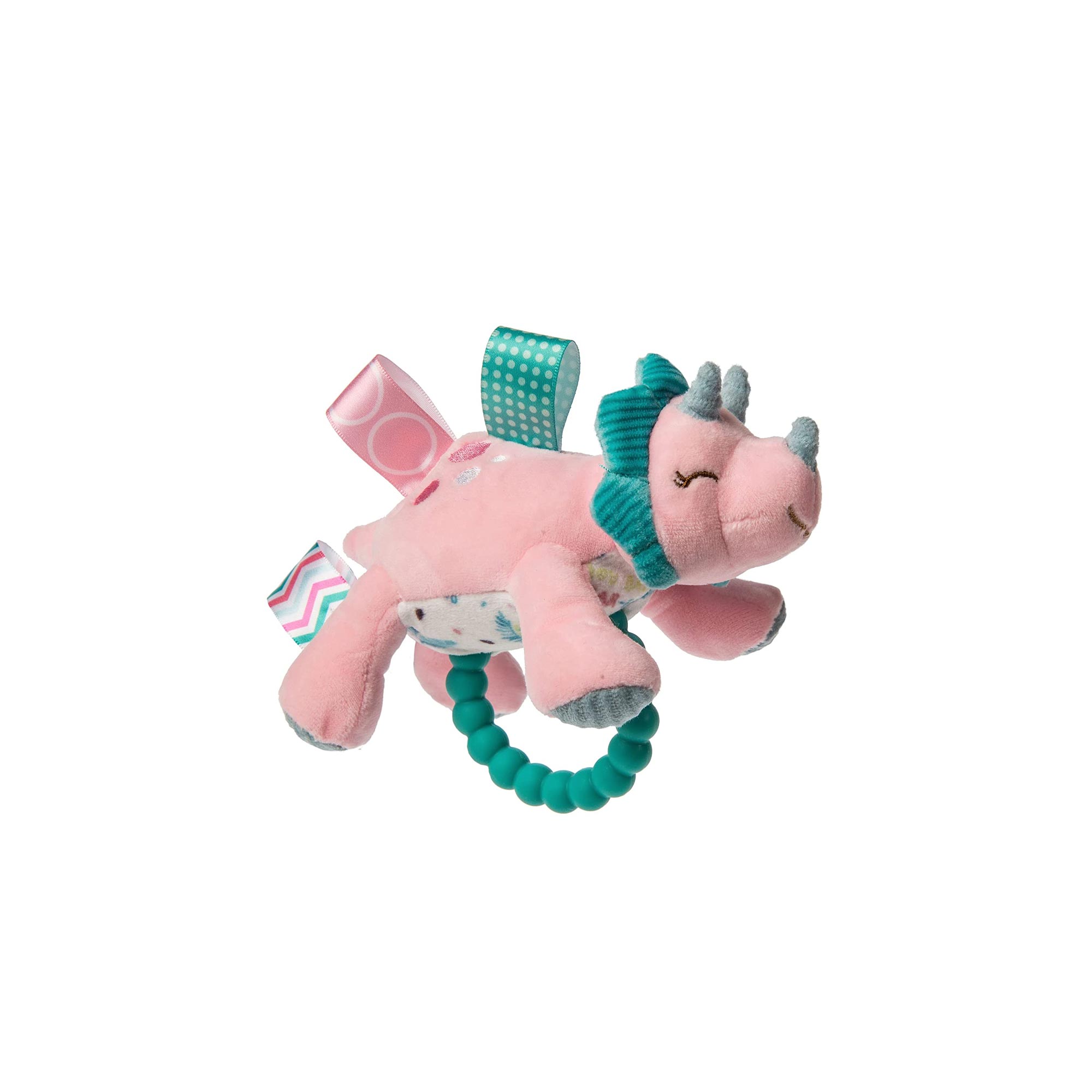 Mary Meyer Taggies Aroar-a-saurus Teether Rattle 5″ | Le BéBé Store