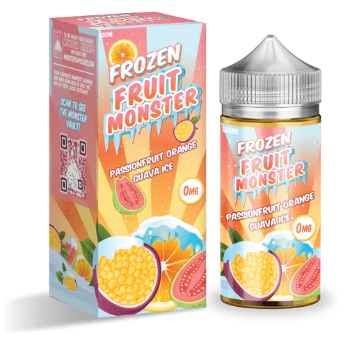 Passionfruit Orange Guava Ice Frozen Fruit Monster by Monster Vape Labs ...